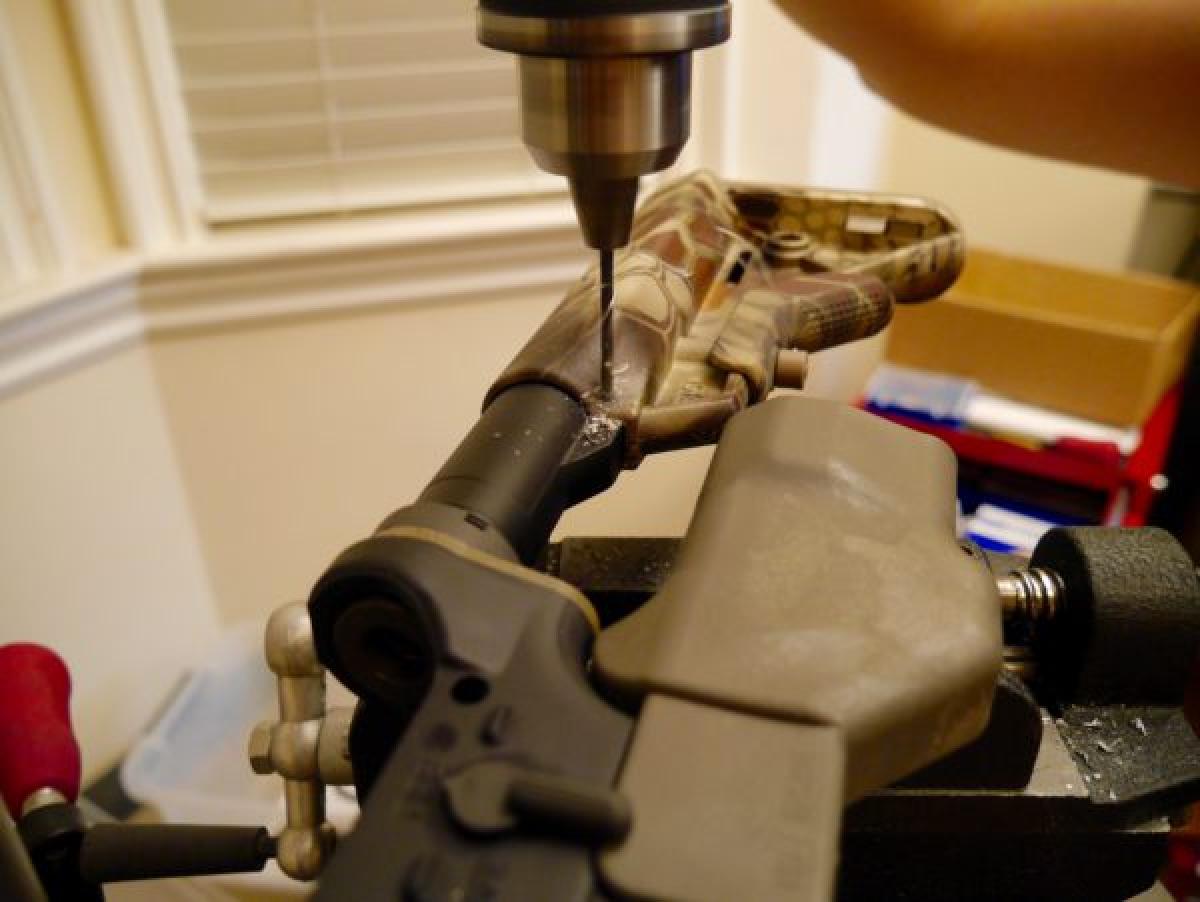 How to Pin a Collapsible Stock On a Rifle - Pew Pew Tactical