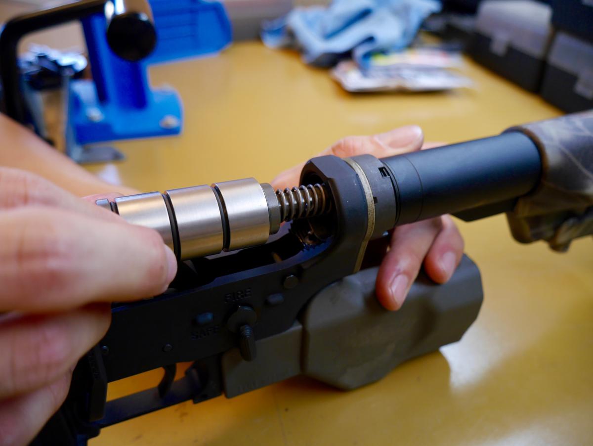 How to Install & Tune the JP Silent Captured Spring with Pictures - Pew ...