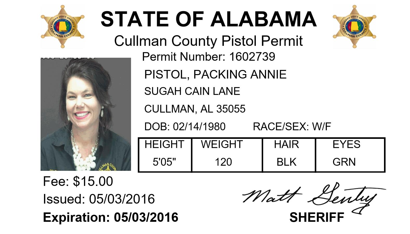 Alabama CCW Laws 2017 - Pew Pew Tactical