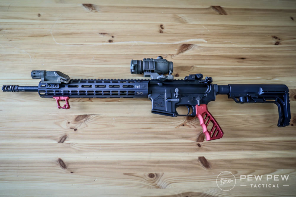 Tyrant CNC Review: LWP Grip & Halo Handstop - Pew Pew Tactical