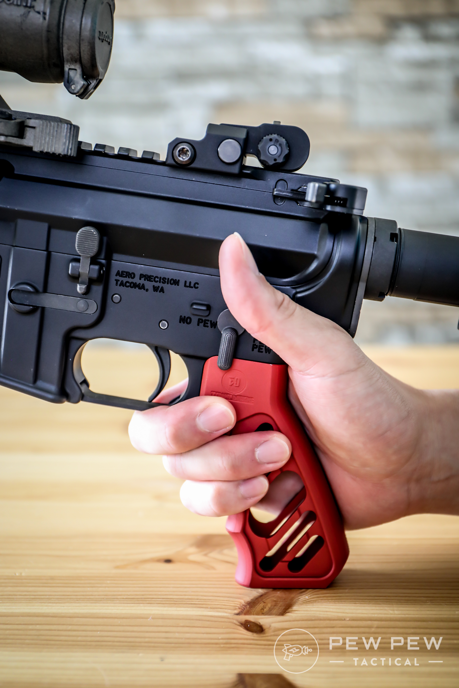 Tyrant CNC Review: LWP Grip & Halo Handstop - Pew Pew Tactical