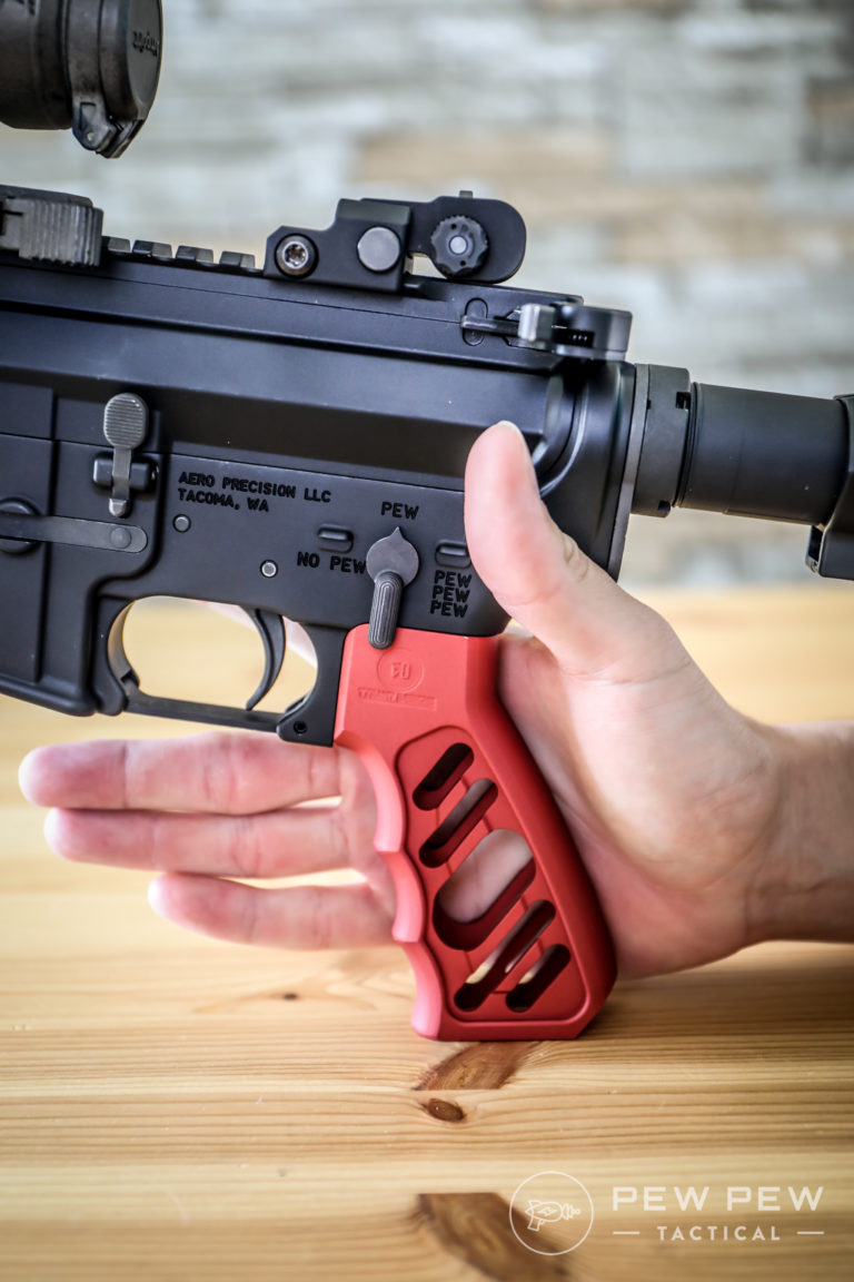 Tyrant CNC Review: LWP Grip & Halo Handstop - Pew Pew Tactical