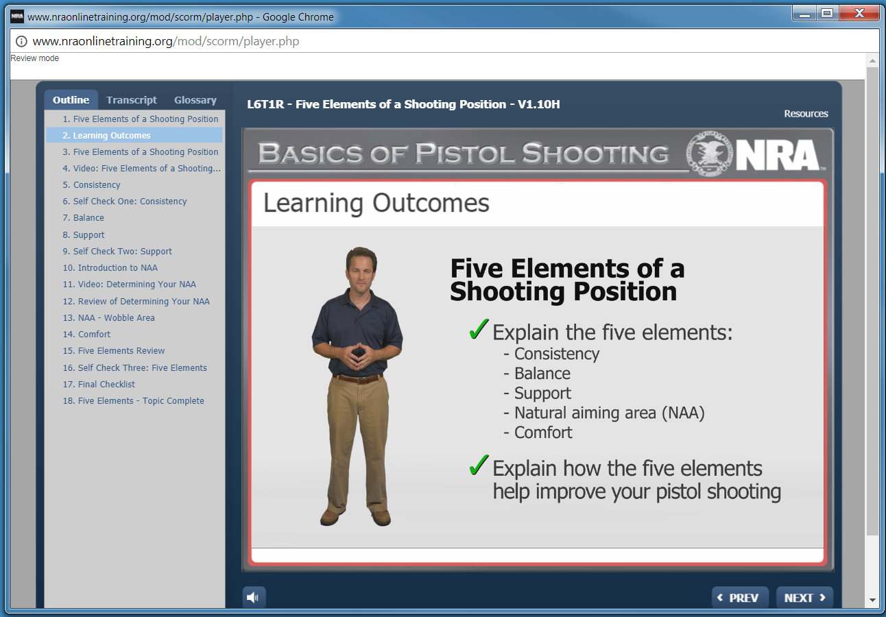 NRA Online Training Review: Basic Pistol - Pew Pew Tactical