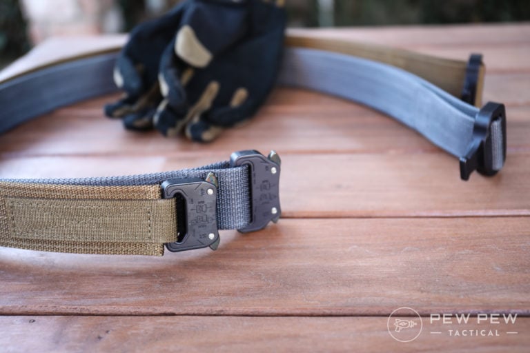 Best Gun Belts: Concealed Carry, Range, & Battle [Tested] - Pew Pew ...