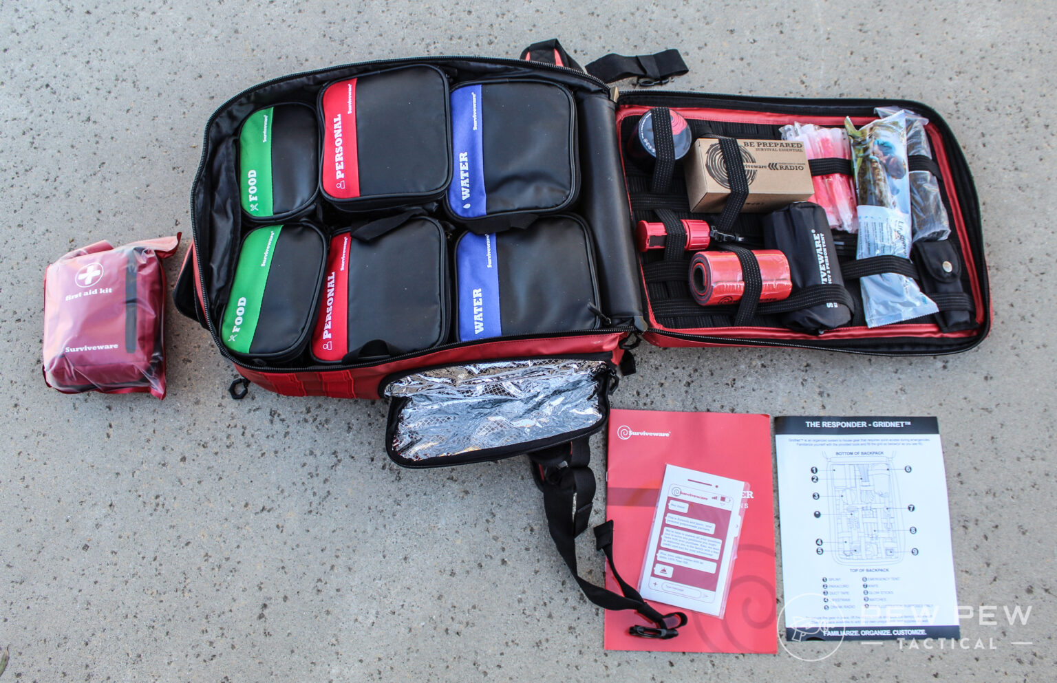 [Review] Surviveware Responder 72-Hour Backpack - Pew Pew Tactical