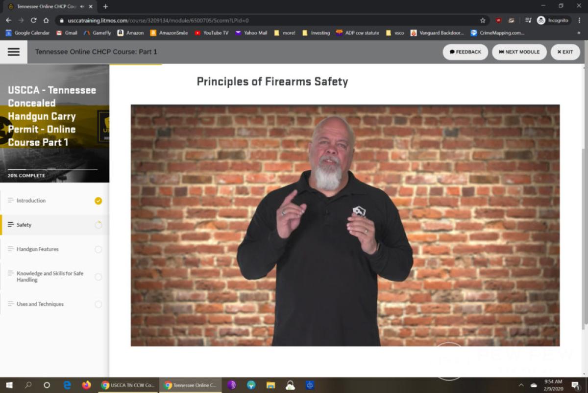 [Review] USCCA Tennessee Online Concealed Carry Course - Pew Pew Tactical