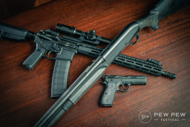 3 Types of Guns: Pistol vs Rifle vs Shotgun - Pew Pew Tactical