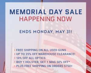 Memorial Day Gun Deals [2021]: Updates Through Monday - Pew Pew Tactical