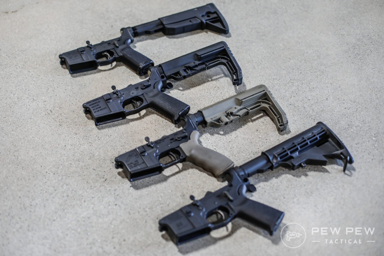 Best AR-15 Lower Receivers: Budget to Baller - Pew Pew Tactical