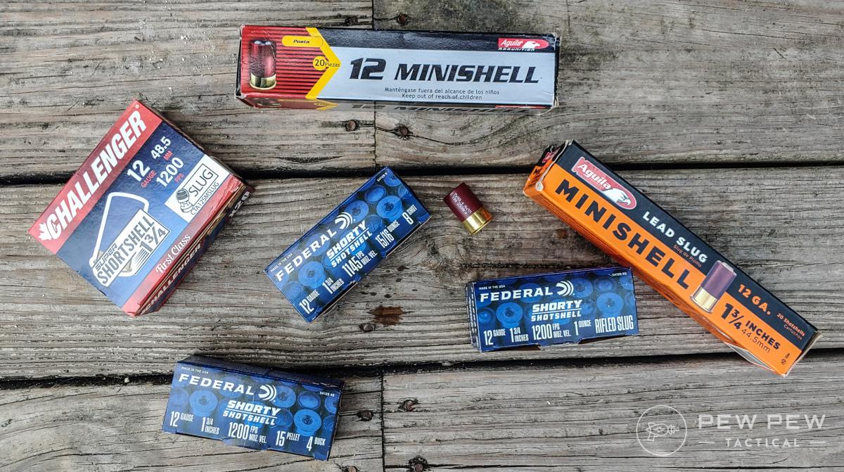 Best Shotgun Mini Shells: Birdshot, Buckshot & Slugs [Hands-On] - Pew ...