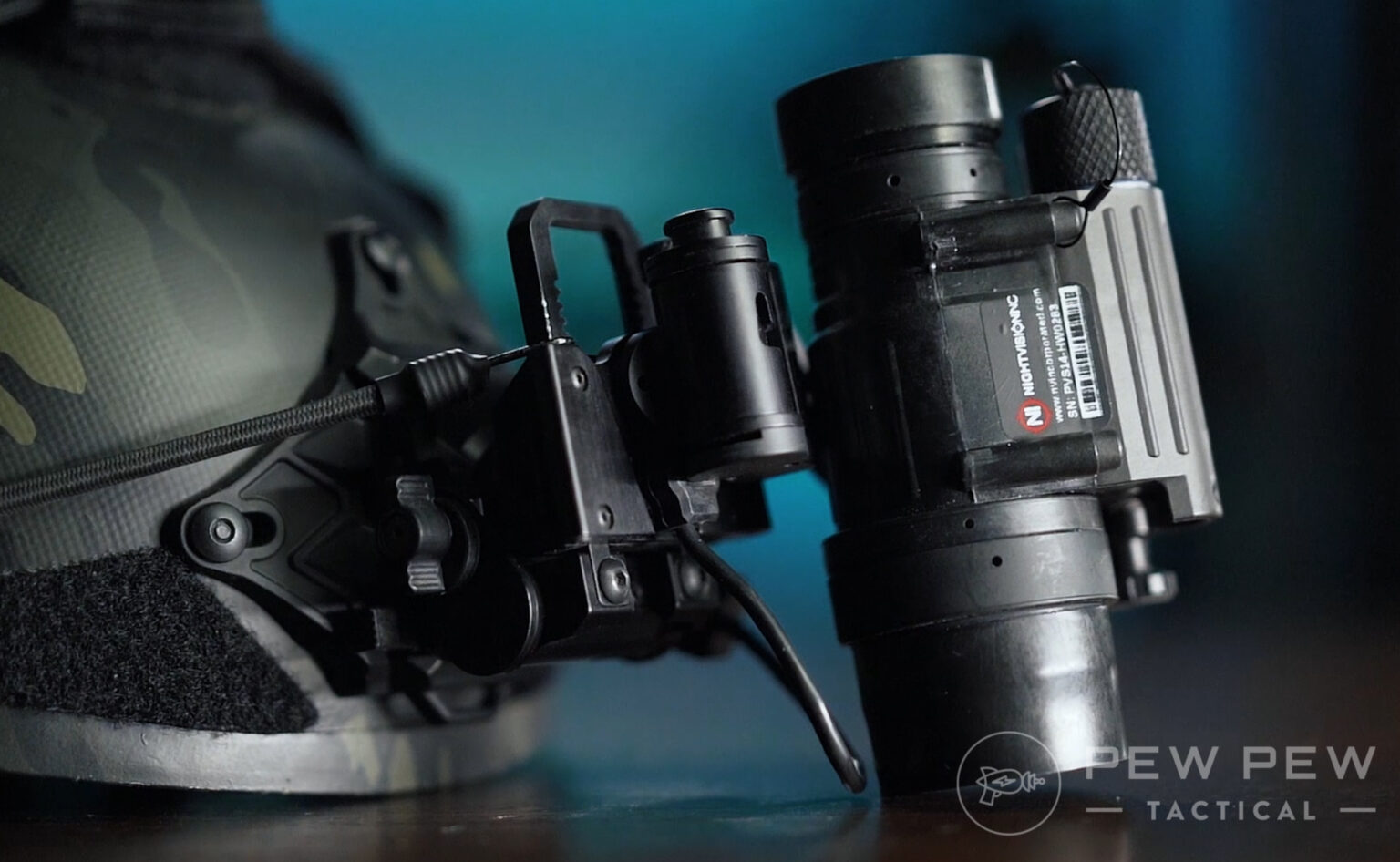 [How To] Set Up Your Helmet for Night Vision Shooting - Pew Pew Tactical