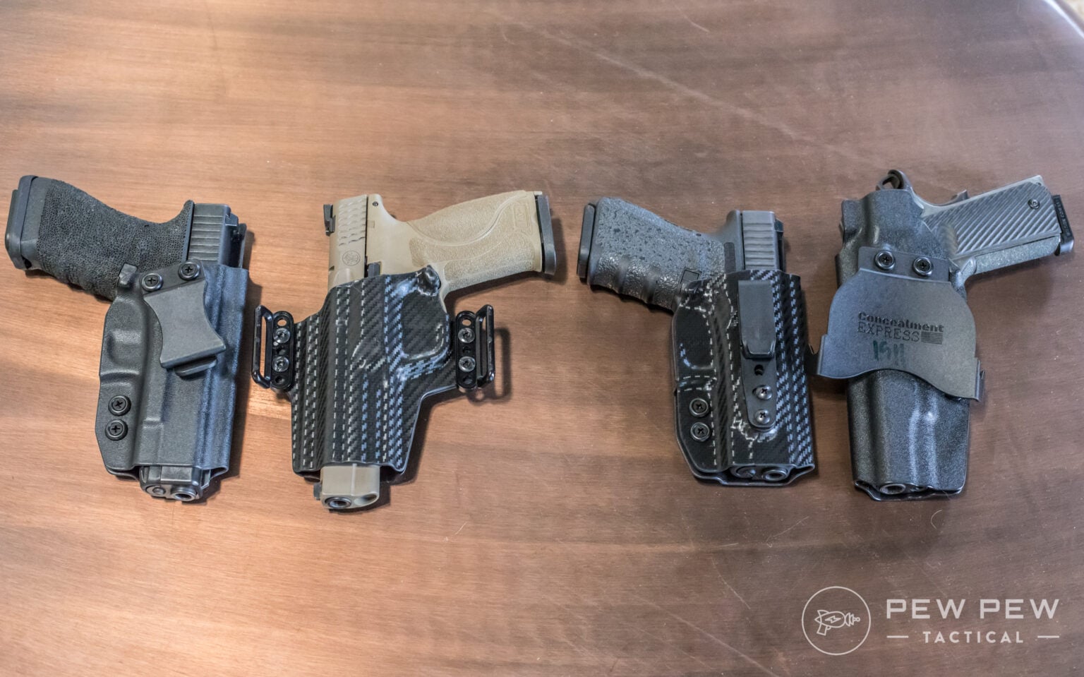 Best Concealed Carry Holsters [Hands-On Tested] - Pew Pew Tactical