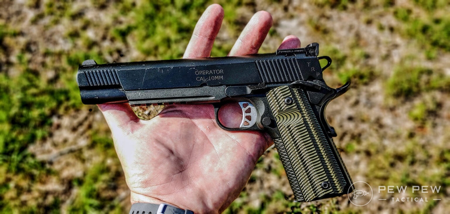 [Hands-On Review] Springfield 1911 TRP Operator 10mm - Pew Pew Tactical