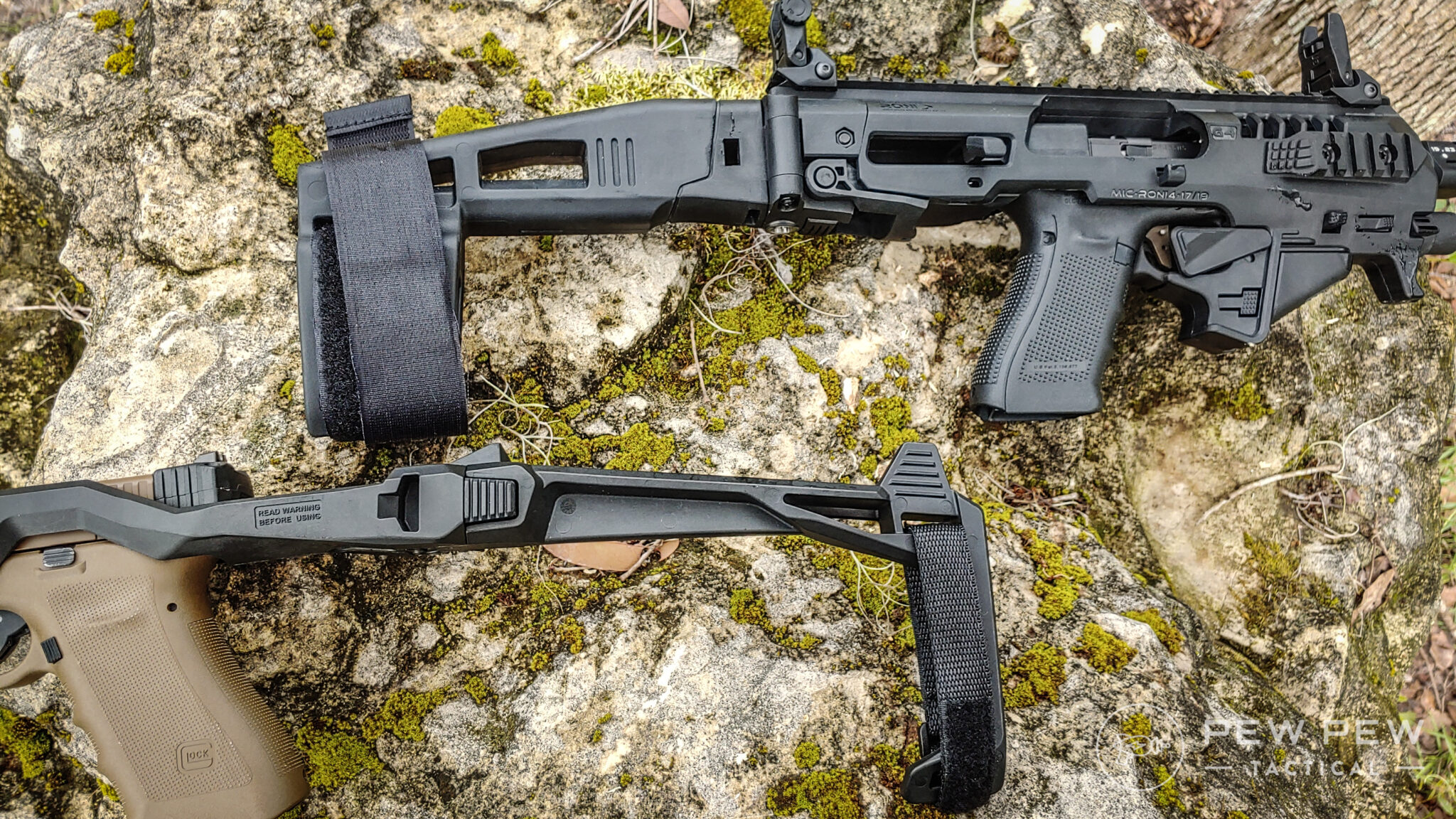 Micro Roni vs. Recover Tactical 20/20: Glock Pistol Braces - Pew Pew ...
