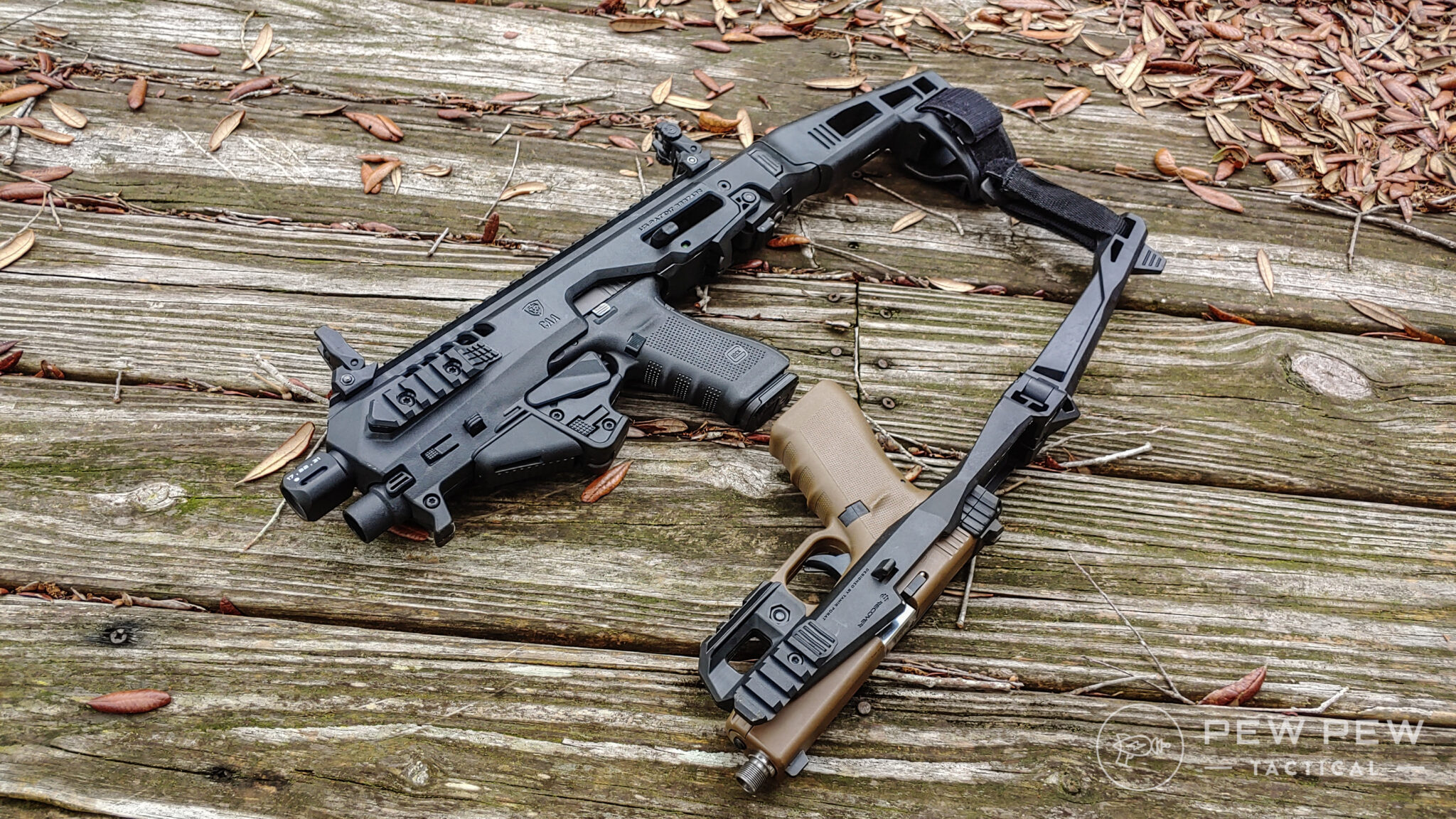 Micro Roni vs. Recover Tactical 20/20: Glock Pistol Braces - Pew Pew ...