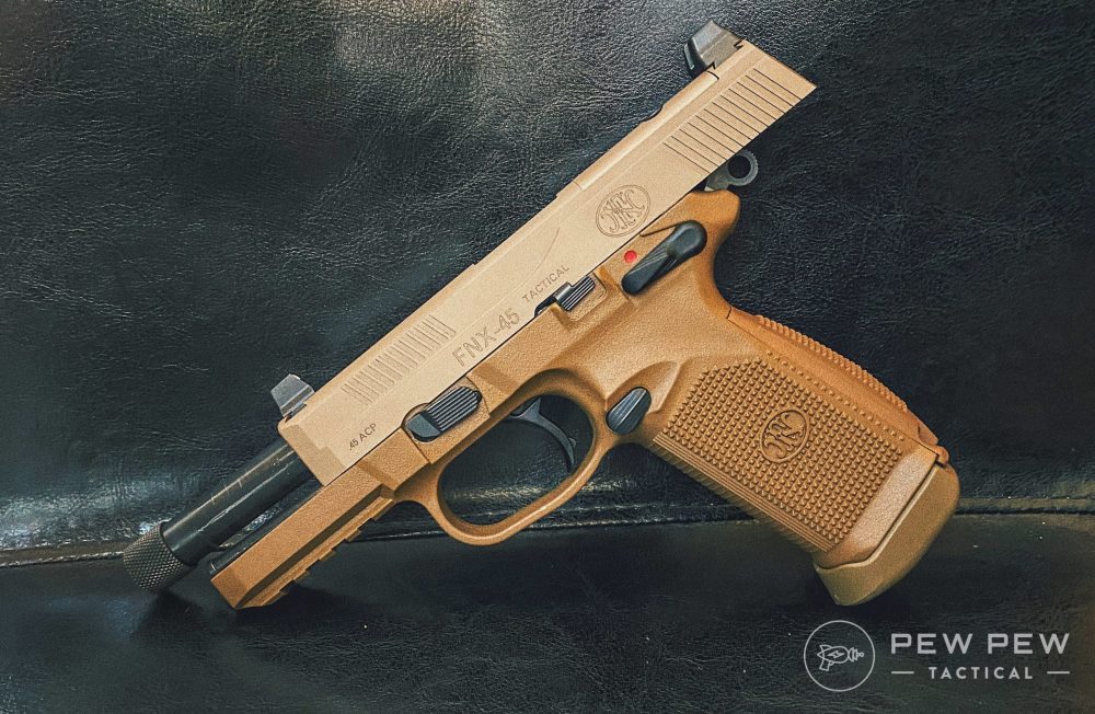 FNX-45 Tactical Review: Best Suppressor-Ready .45 ACP? - Pew Pew Tactical