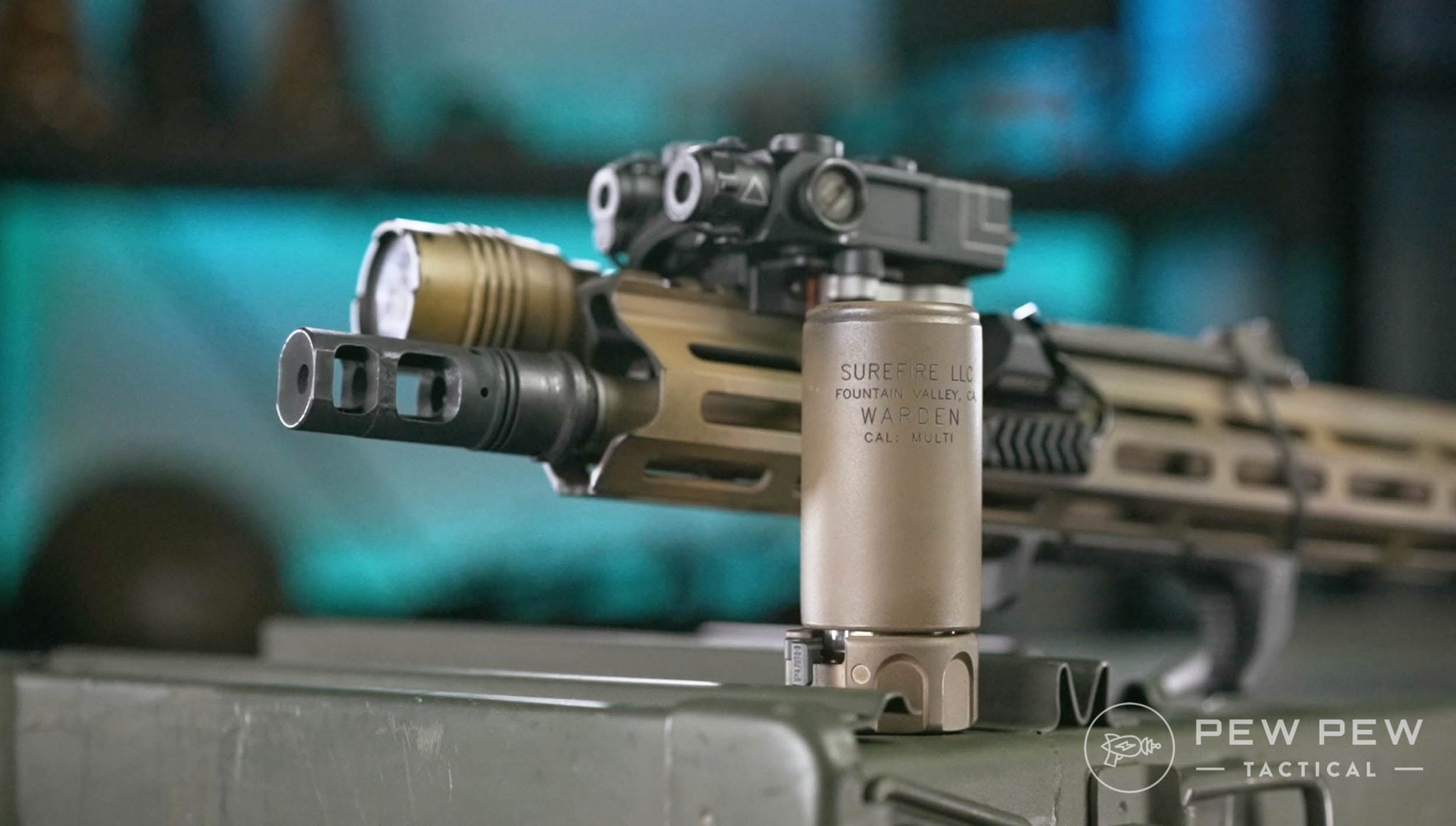 [Video+Review] SureFire SOCOM Brake & Warden Comp - Pew Pew Tactical