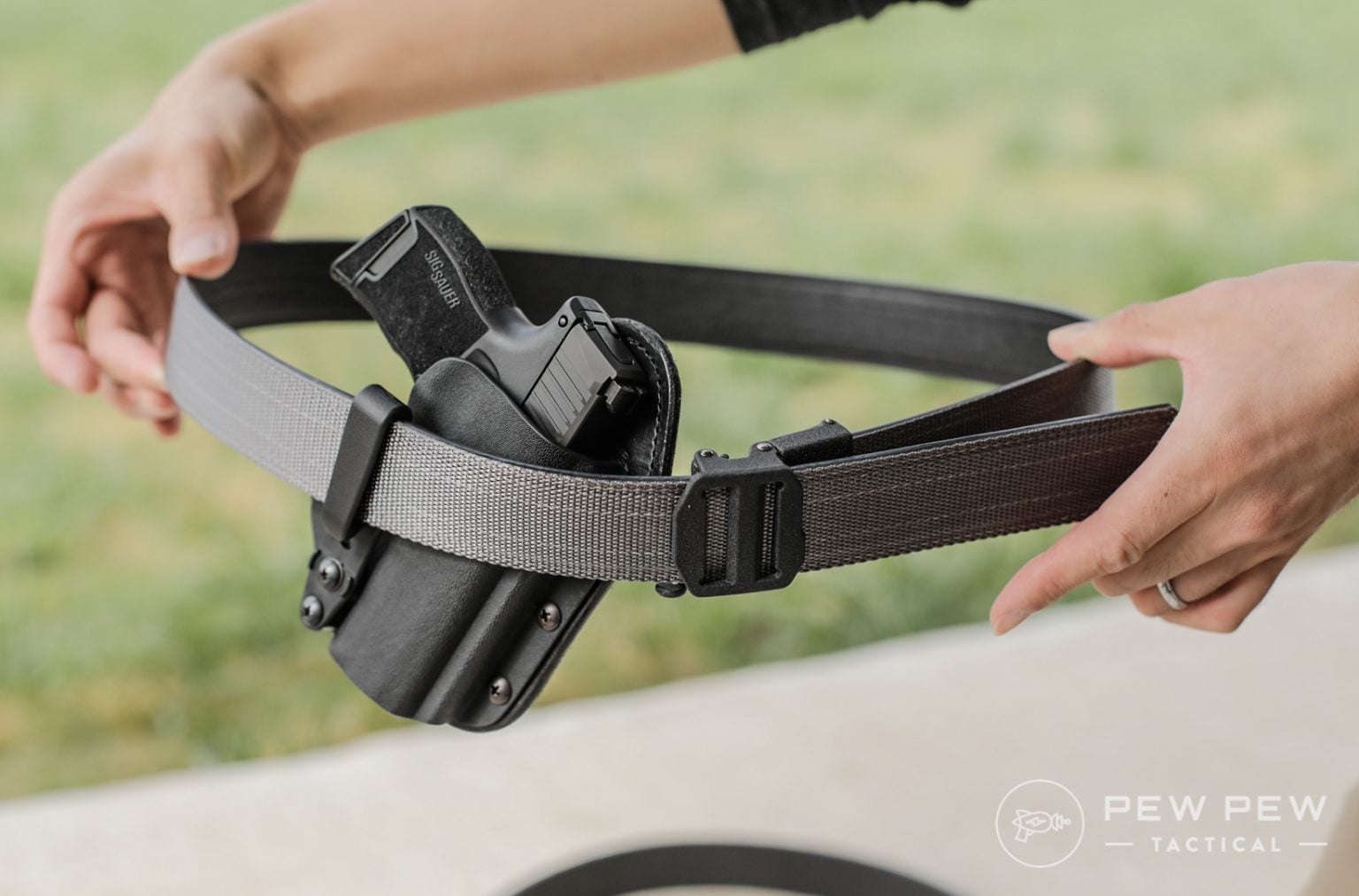 Best Gun Belts 2024: Concealed Carry, Range, & Battle [Tested] - Pew ...