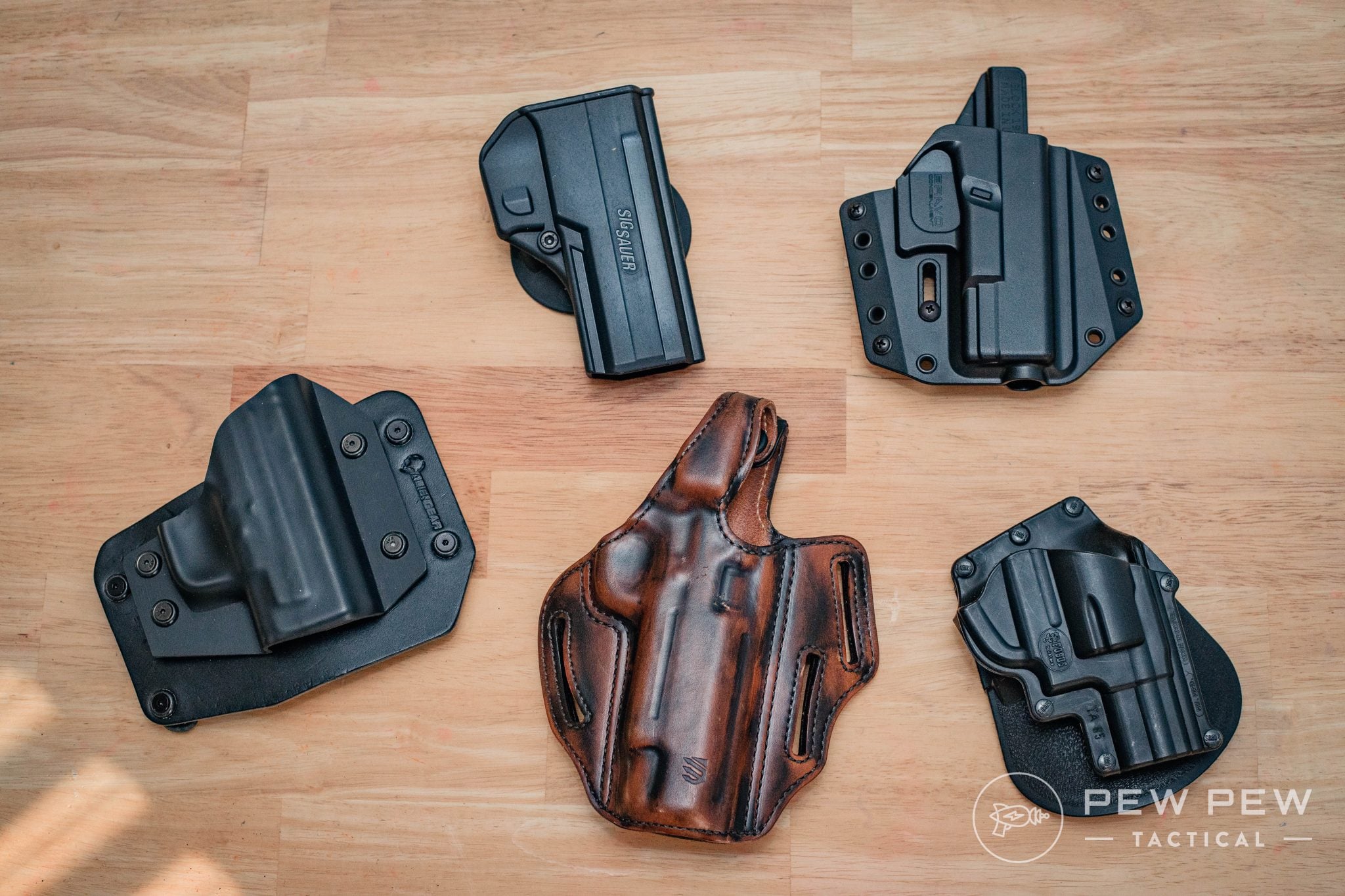 8 Best OWB (Outside Waistband) Holsters - Pew Pew Tactical