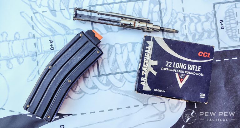 Super Tactical .22 LR AR Pistol [Spare Parts Build] - Pew Pew Tactical