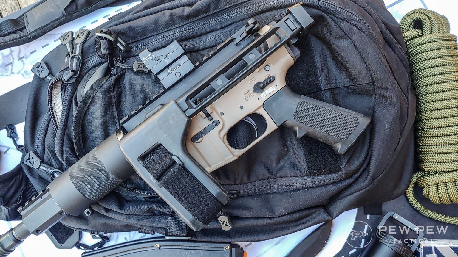 Super Tactical .22 LR AR Pistol [Spare Parts Build] - Pew Pew Tactical