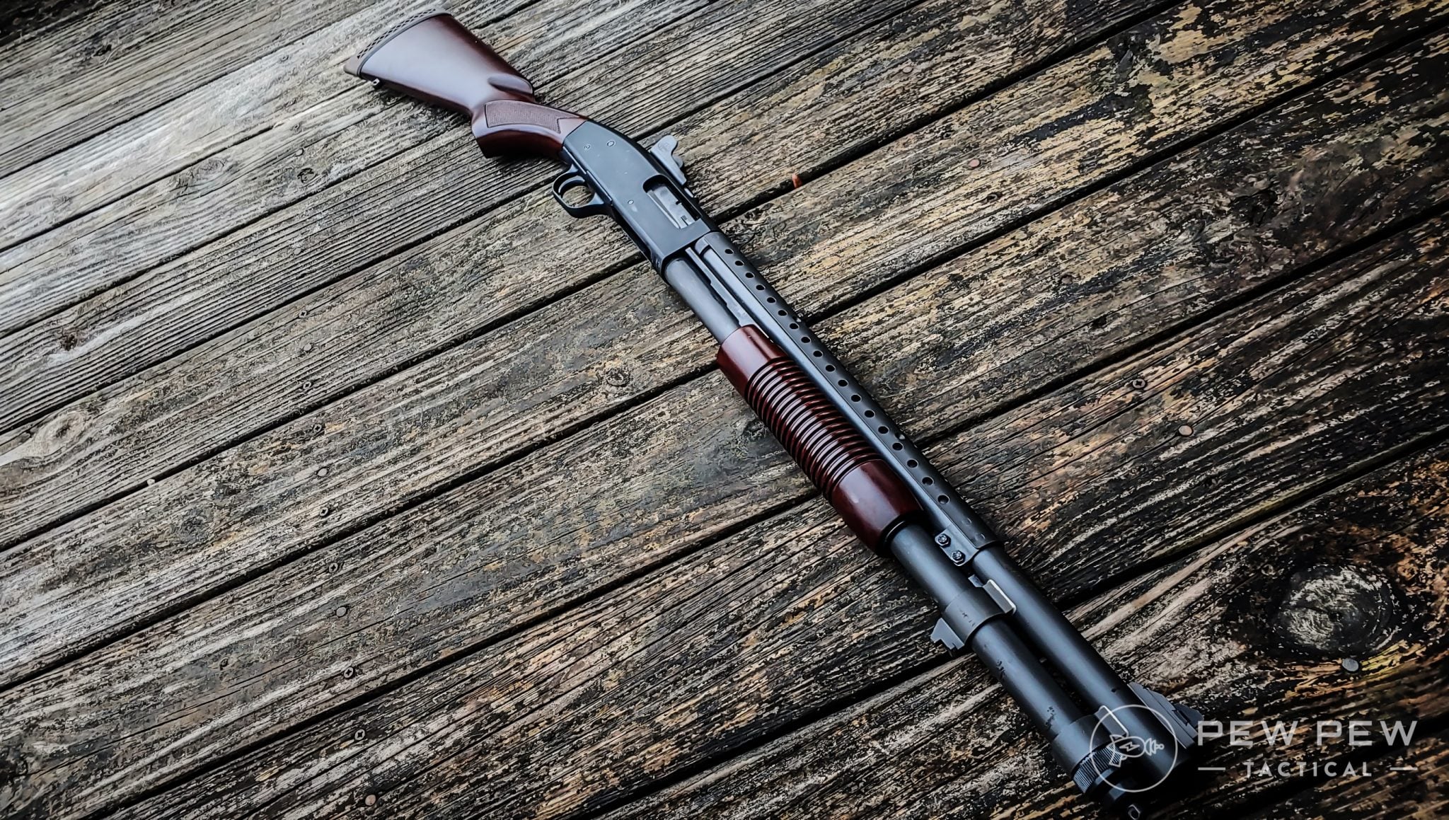 Mossberg 590A1 Retrograde Review: Best Pump Action? - Pew Pew Tactical