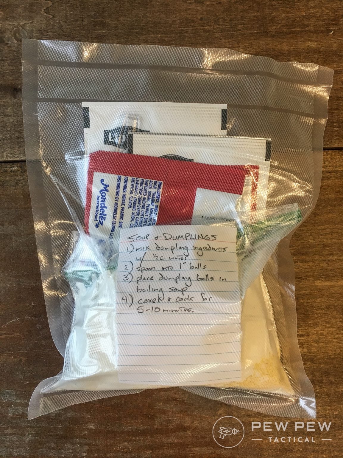 9 Awesome Do-It-Yourself MREs [Recipes] - Pew Pew Tactical