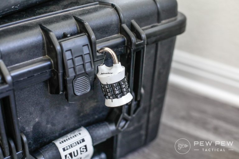 Best Gun Case Locks for Traveling with Firearms - Pew Pew Tactical