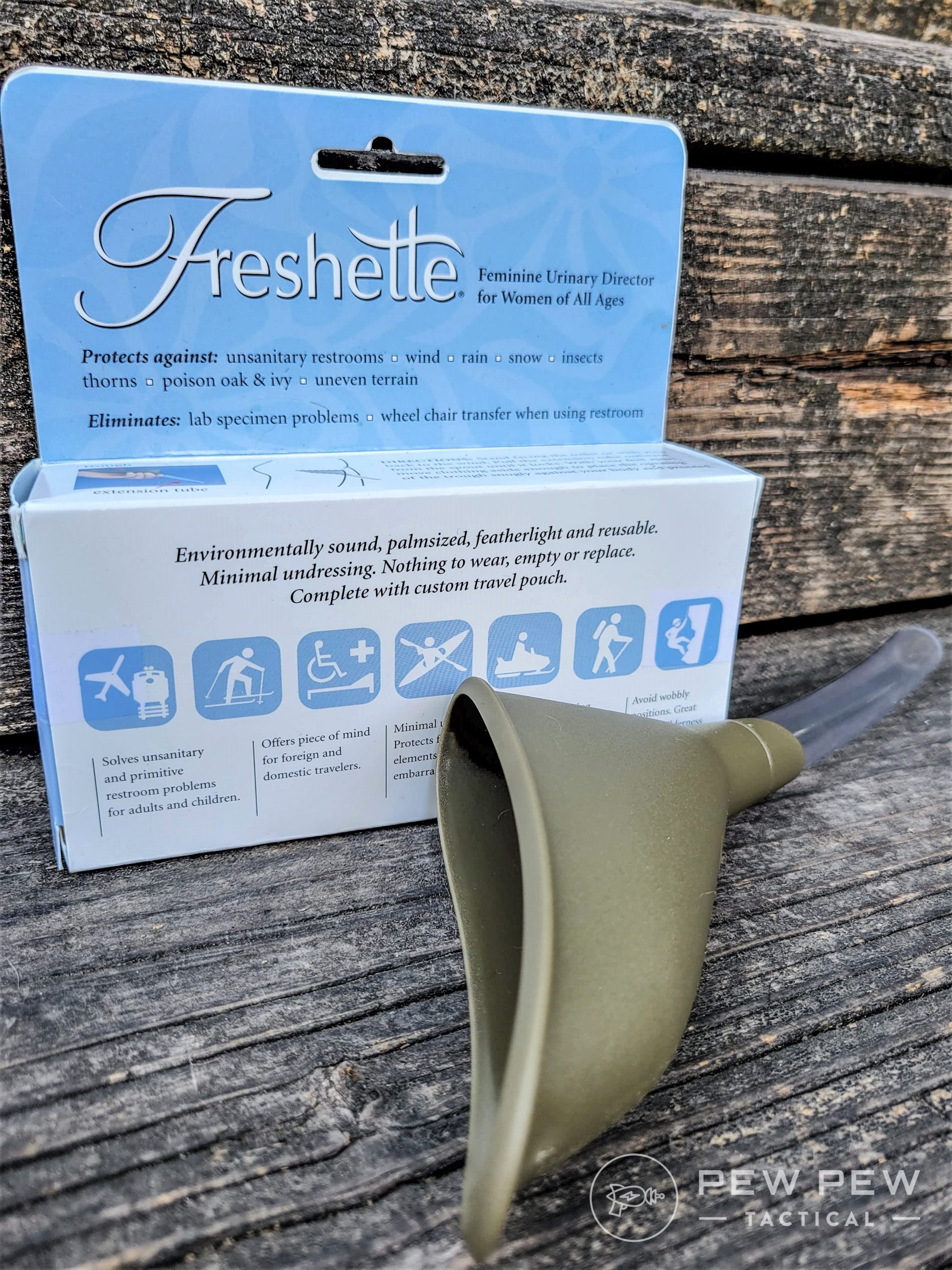 [How-To] Pee in the Woods & Best Devices for Ladies - Pew Pew Tactical