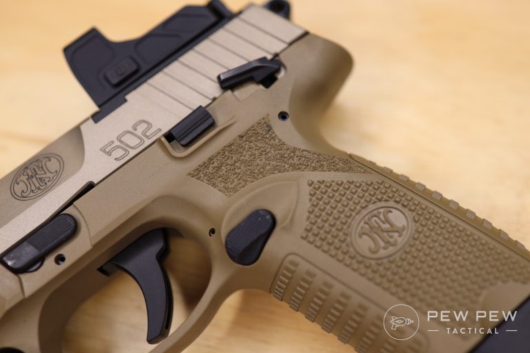 [Hands On Review] FN 502 Tactical FDE: Best Modern .22 LR? - Pew Pew ...