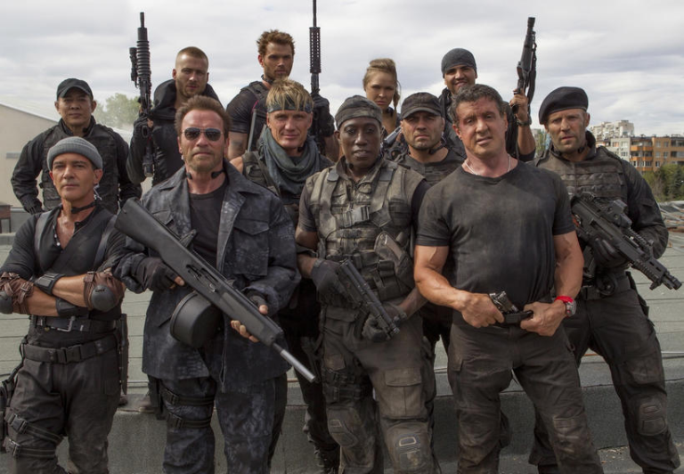 Guns of Pop Culture: "The Expendables" and the AA12 - Pew Pew Tactical