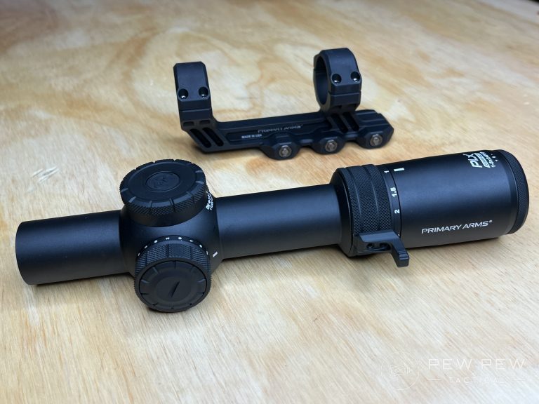 Primary Arms PLx 1-8 LPVO Riflescope Review [Hands-On] - Pew Pew Tactical