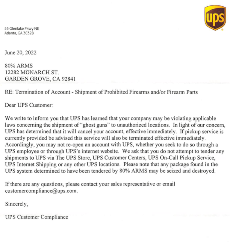 UPS Announces New Rules for Shipping Firearm Parts: What You Need to ...