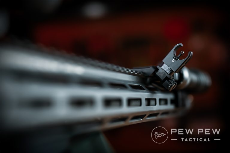 Best AR-15 Offset Iron Sights [View-Throughs] - Pew Pew Tactical