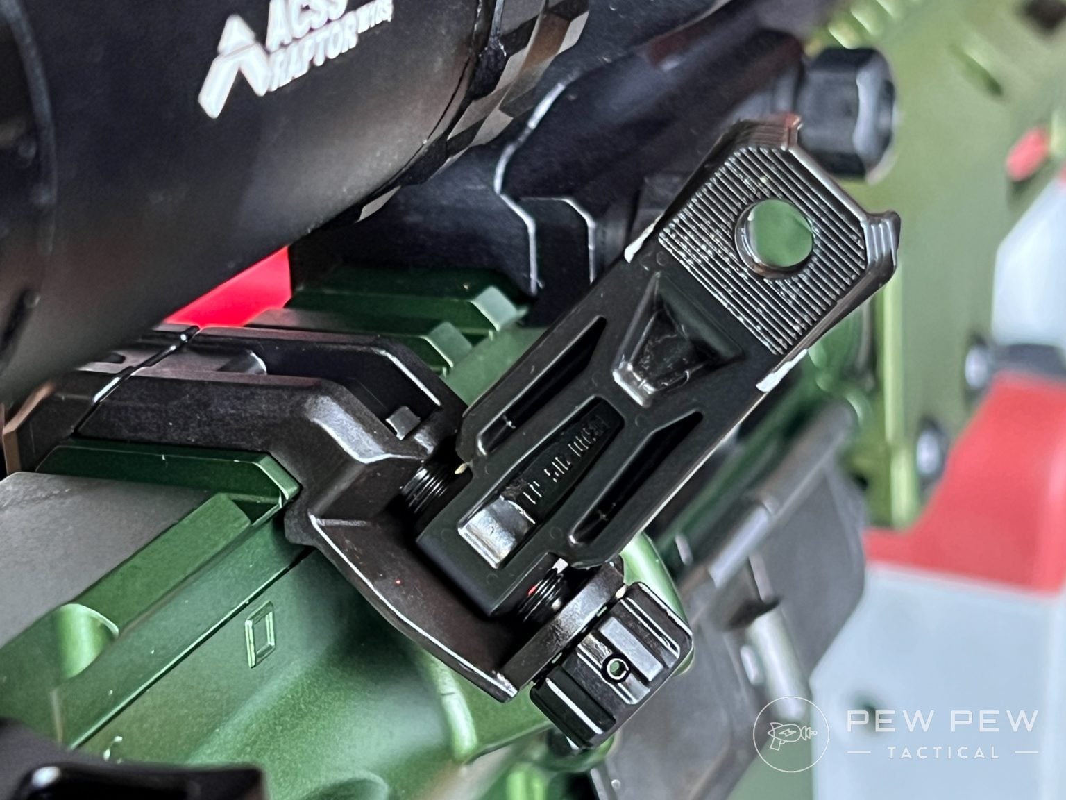 Best AR-15 Offset Iron Sights [View-Throughs] - Pew Pew Tactical