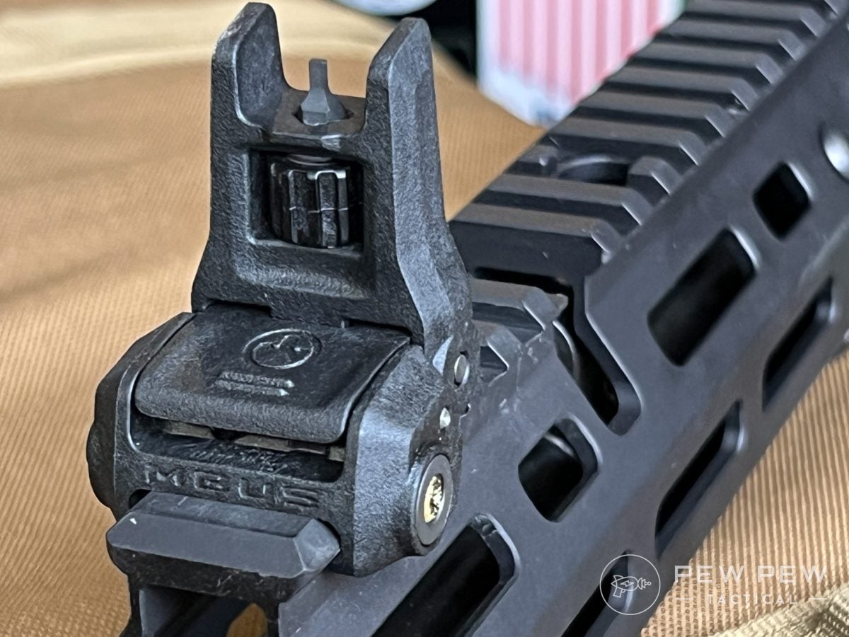 Best AR-15 Backup Iron Sights (BUIS) - Pew Pew Tactical