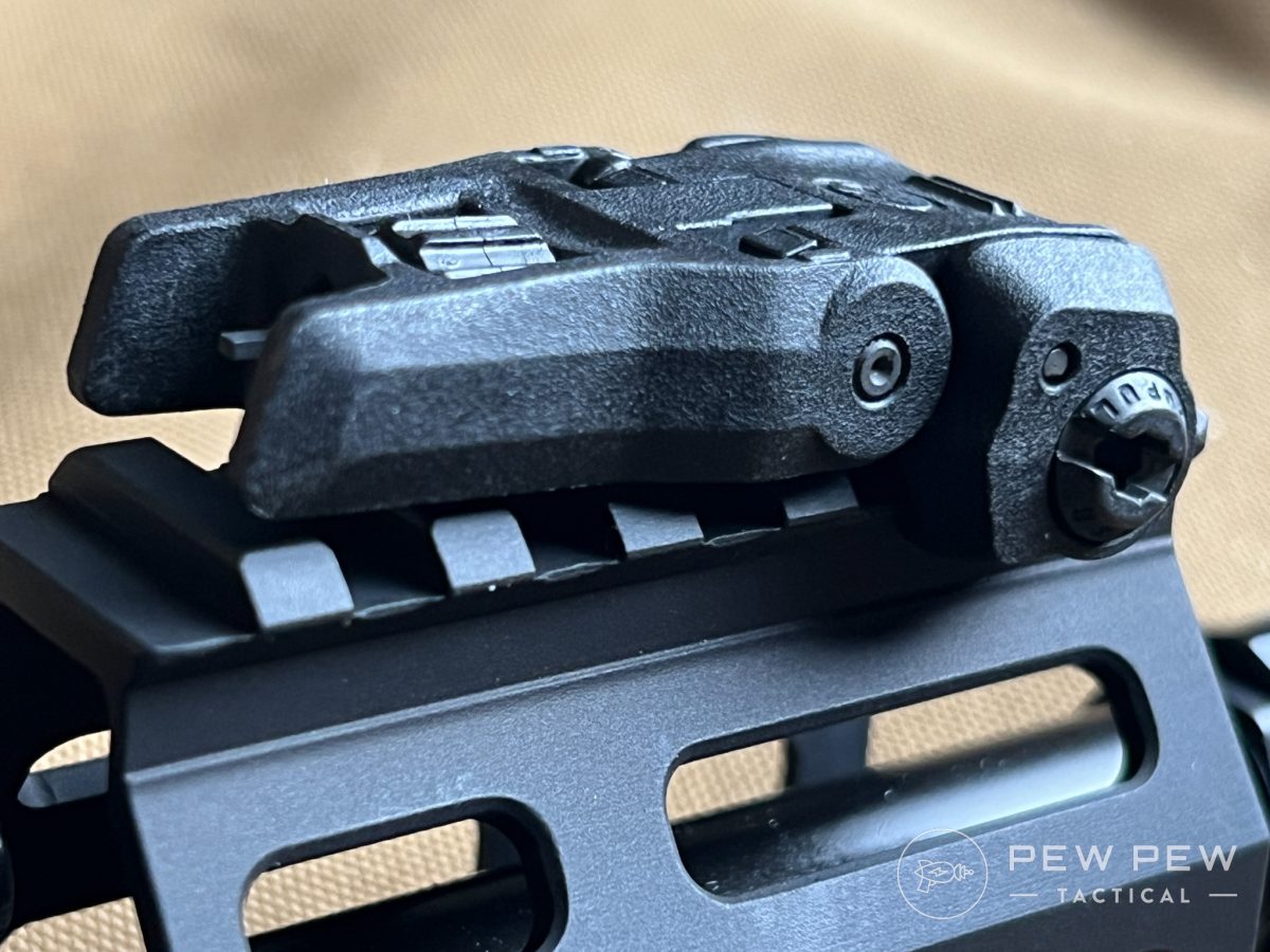 Best AR-15 Backup Iron Sights (BUIS) - Pew Pew Tactical