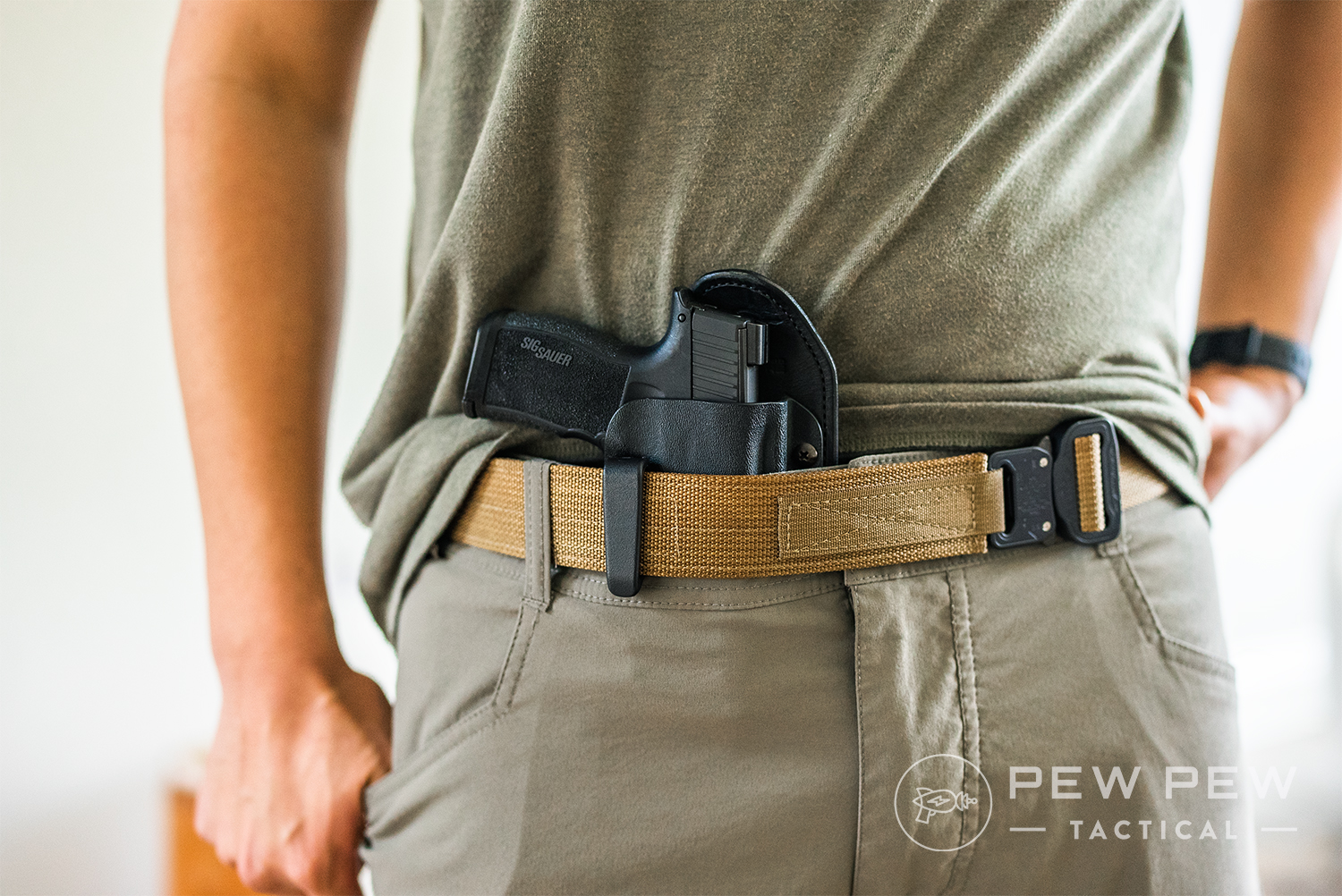 Best Gun Belts: Concealed Carry, Range, & Battle [Tested] - Pew Pew ...