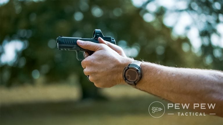Arex Delta Gen 2 M Review: Best Affordable 9mm Pistol? - Pew Pew Tactical