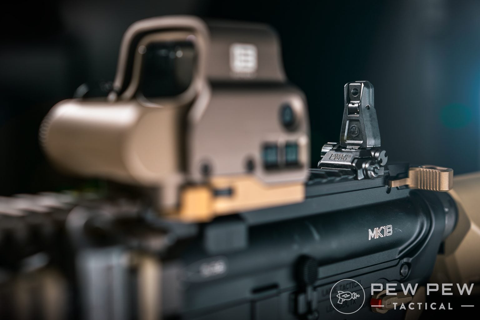 Best AR-15 Backup Iron Sights (BUIS) - Pew Pew Tactical