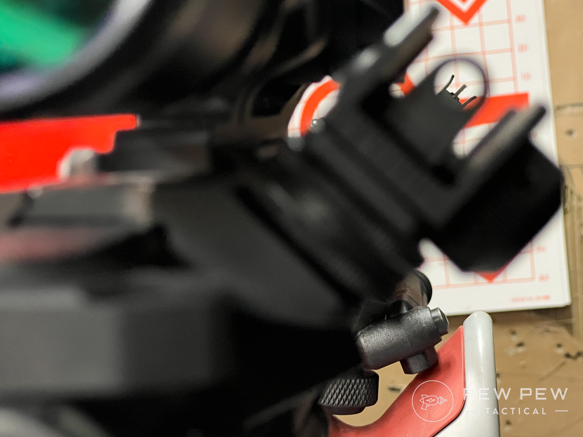 Best AR-15 Offset Iron Sights [View-Throughs] - Pew Pew Tactical