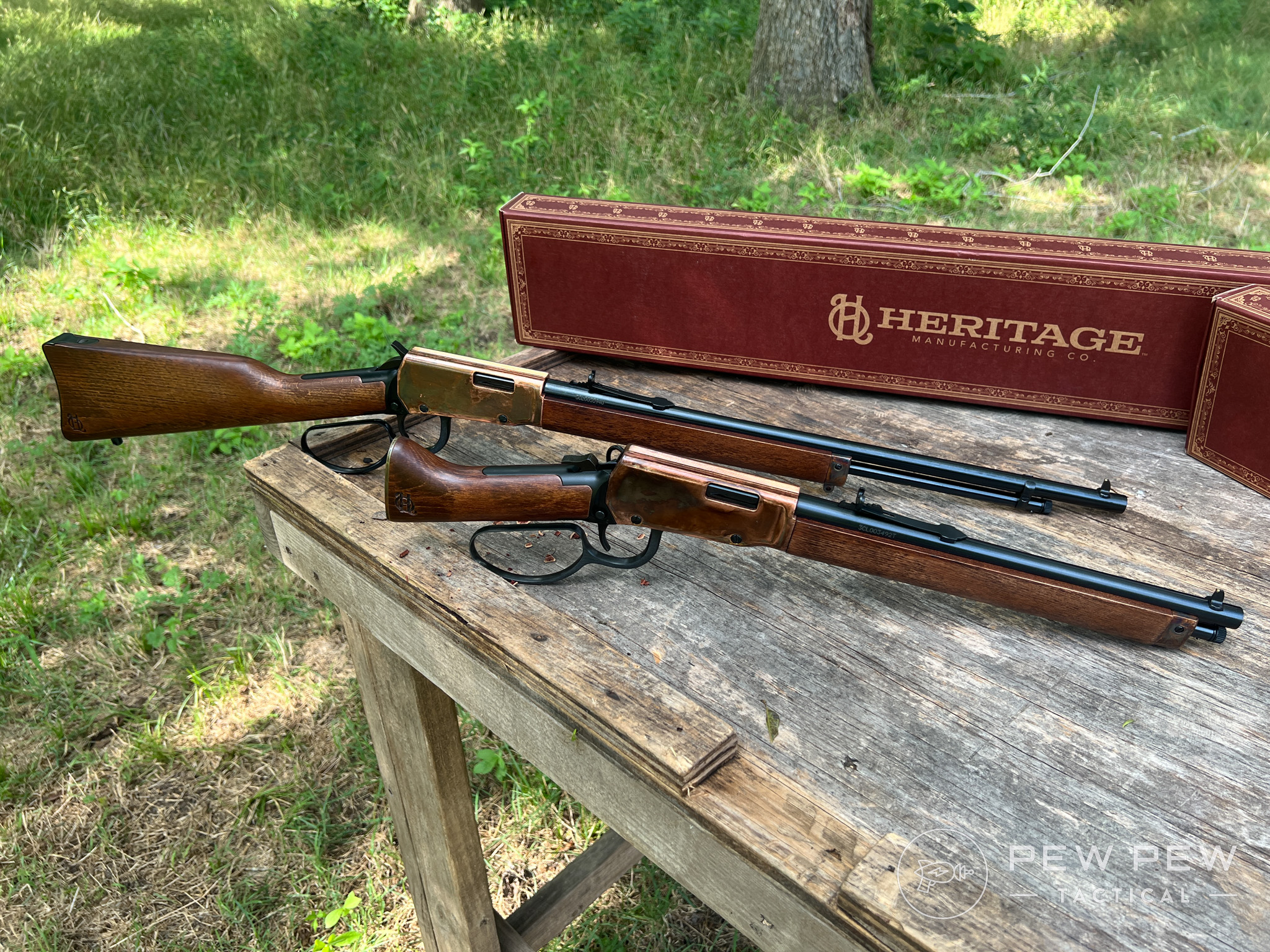 Heritage Settler Lever Action Rifle Review [Hands-On Tested] - Pew Pew ...