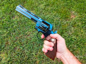 Colt Python Blued Revolver Review [Hands-On Tested] - Pew Pew Tactical