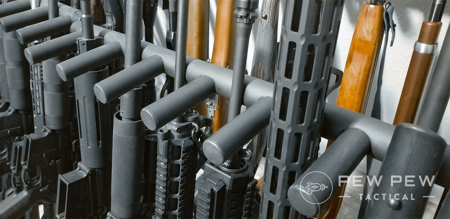 Tip of the Week: Cheap, Alternative Long-Gun Storage - Pew Pew Tactical