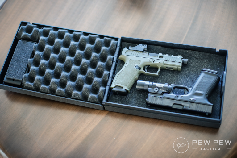 7 Best Bedside Handgun Safes for Quick Access [Tested] - Pew Pew Tactical