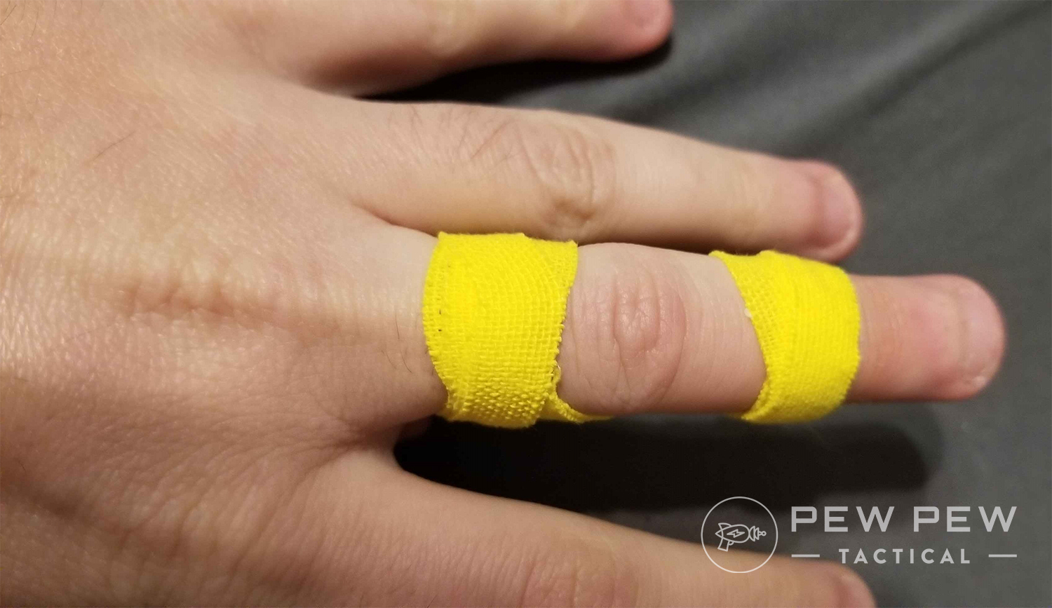 Tip of the Week: How to Tape Arthritic or Injured Fingers for Shooting ...