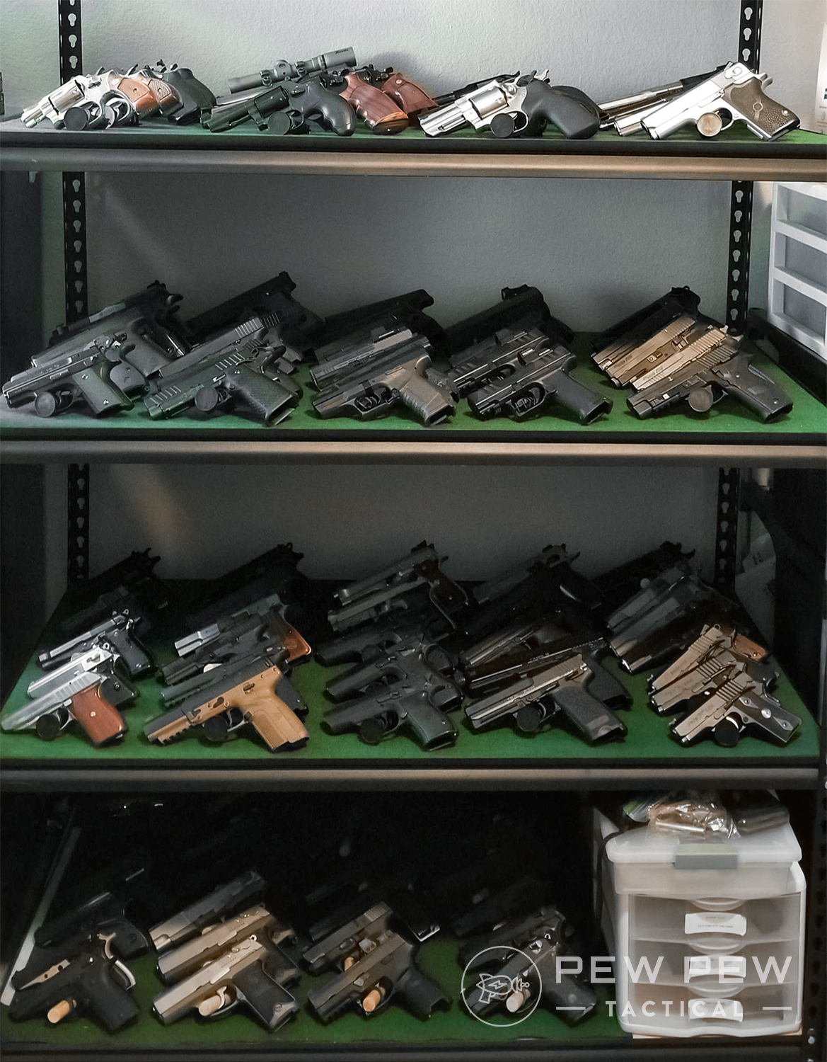 Tip of the Week: Making a Store-Quality Pistol Display Setup - Pew Pew ...