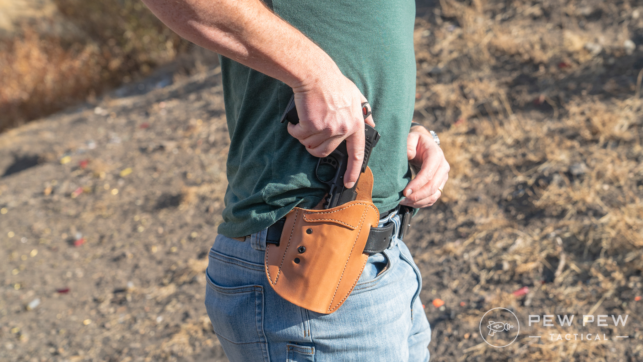 Tip of the Week: How to Keep Your Leather Holster From Squeaking - Pew ...