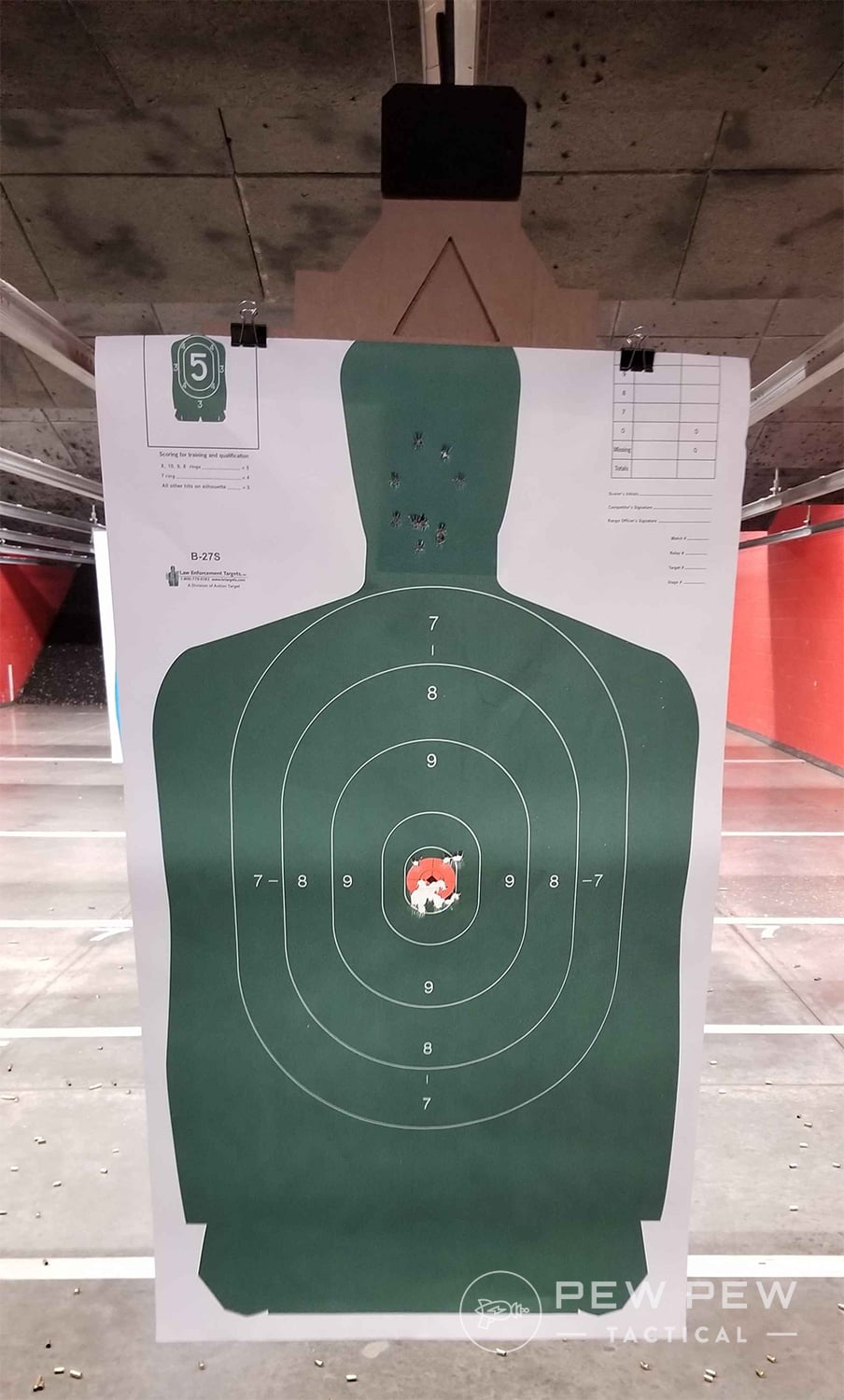 Tip of the Week: Fold Your B-27 Targets - Pew Pew Tactical