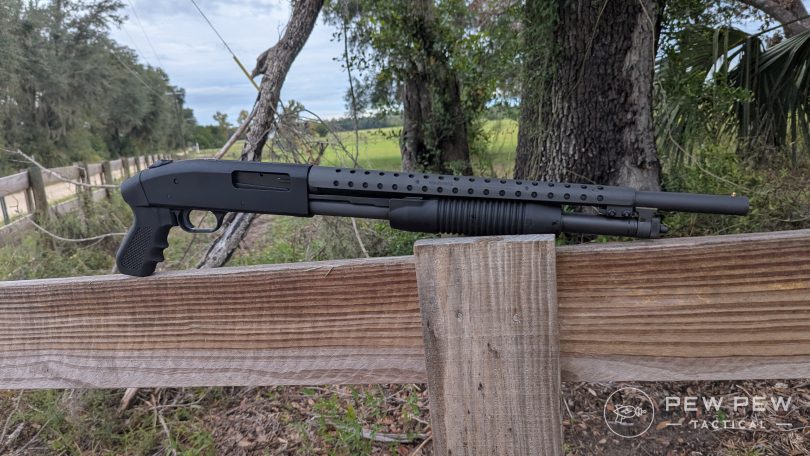 [Review] Mossberg 500 Persuader: Best 20-Gauge PGO? - Pew Pew Tactical